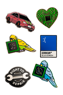 Pins – Series 5: Tech & LTT Designs, Hard Enamel | LTTStore