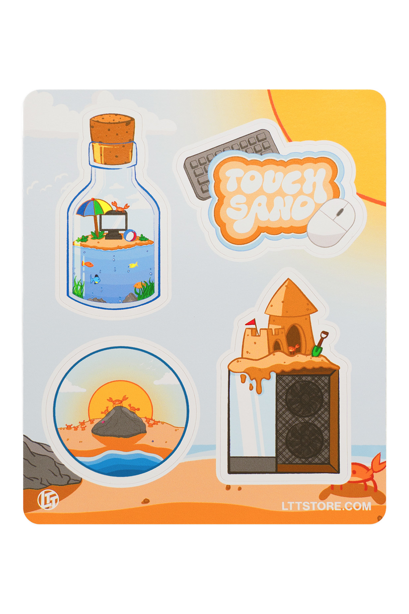 Touch Sand Sticker Sheet – LTTStore