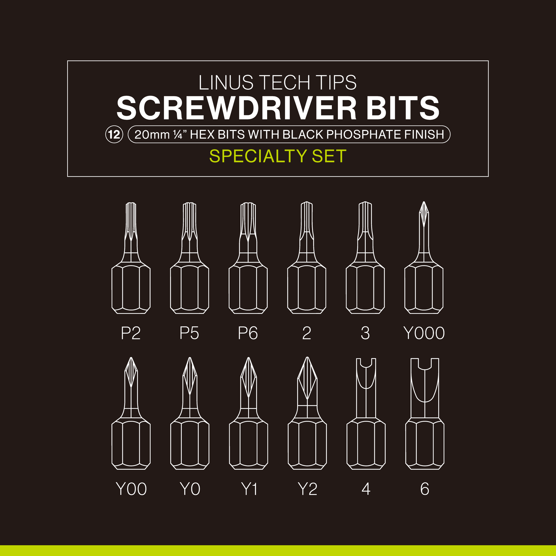 Screwdriver Bit Set – LTTStore