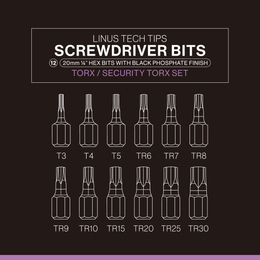 Screwdriver Bit Set – LTTStore